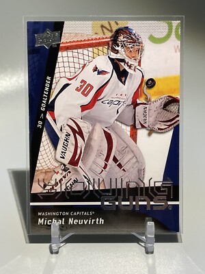 2009-10 Upper Deck Young Guns Michael Neuvirth Capitals | eBay