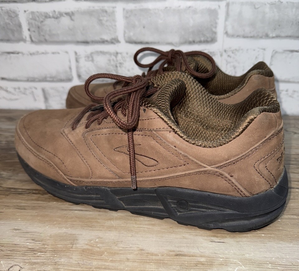 Brooks Addiction Walker Brown Leather Walking Shoes Mens 10.5 (Needs ...