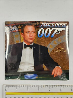 2009 JAMES BOND 007 CALENDAR (MIP) 5-3/4" X 5-3/4" | eBay
