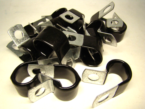 HK-1213 Weatherhead PVC Insulated Clamp 11/16" ID 13/32" Bolt Hole QTY ...