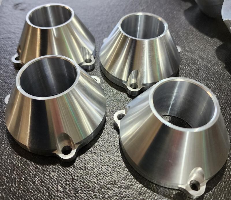 Yamaha Gen 2 VMAX VMX17 V max (09-23 All) exhaust tips smooth | eBay