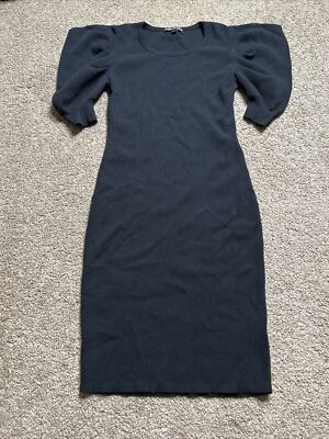 Women’s Size Large Rehab Lab Black Sweater Dress | eBay
