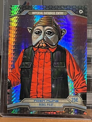 Topps Star Wars Card Chrome Perspectives /199 parallel Refractor Mint ...