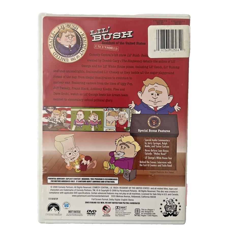 Lil' Bush Resident of United States Season 1 Invasion Begins DVD in ...