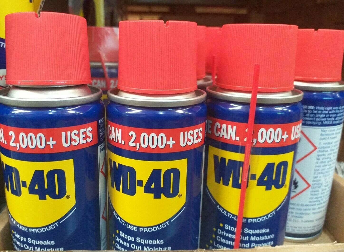 2 x WD40,80ML 300 400 450 600ML Aerosol Cleans Spray Lubrication Care ...