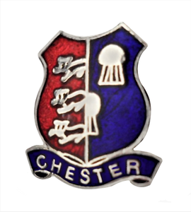 Chester Crest Small Pin Badge | eBay