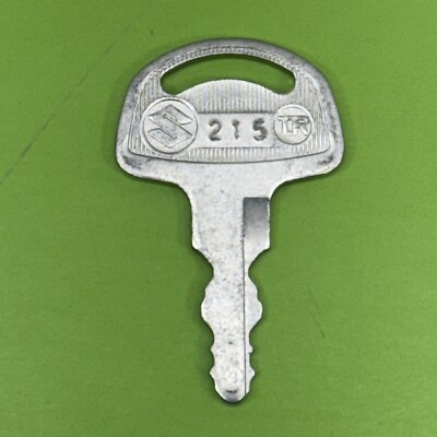 215 - Suzuki Pre Cut Key GS750 GS1000 GT750 TS400 T500 GT550 TC305 RE5 ...