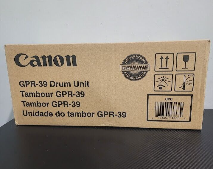 Canon 2773B004AA GPR-39 Original Canon Drum Unit – Black 13803138689| eBay