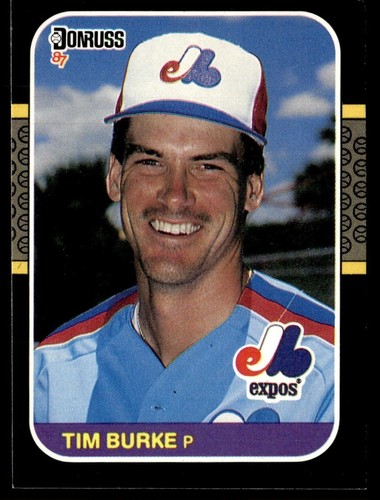 1987 Donruss Tim Burke Montreal Expos #222 | eBay