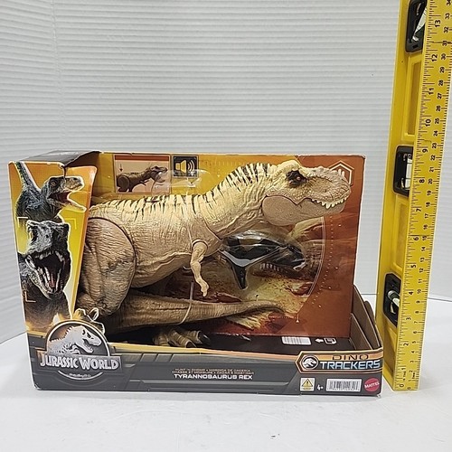 Jurassic World Dino Trackers TYRANNOSAURUS REX T Rex Action Figures ...