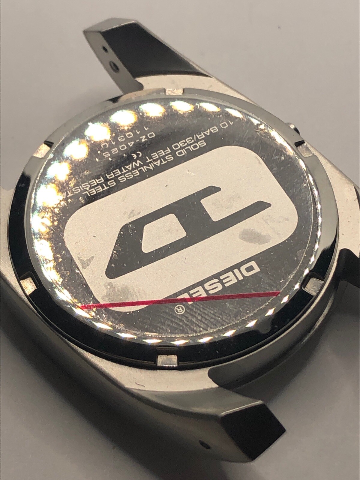 Diesel Watch Parts Case Replacement Only Crystal Back DZ4025 38mm Y0200 ...