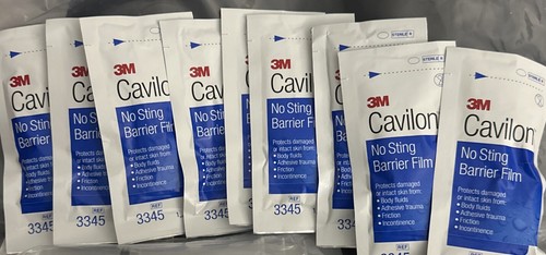 Lot of 9 Large 3M Cavilon No Sting Barrier Film Applicator 3.0 mL 3345 ...