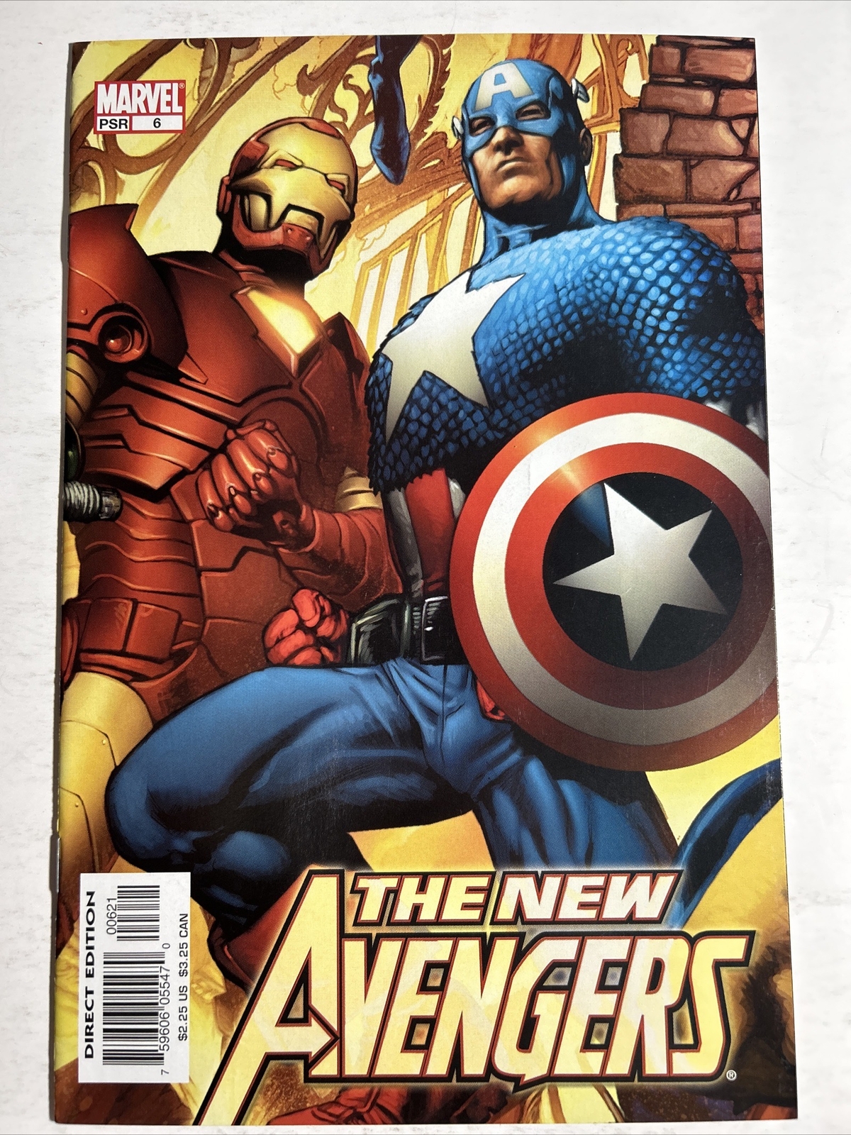 NEW AVENGERS #6 JUNE 2006 BRYAN HITCH VARIANT COVER MARVEL COMIC BOOK ...