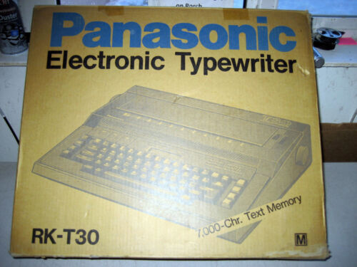 Panasonic Typewriters & Word Processors for sale - eBay