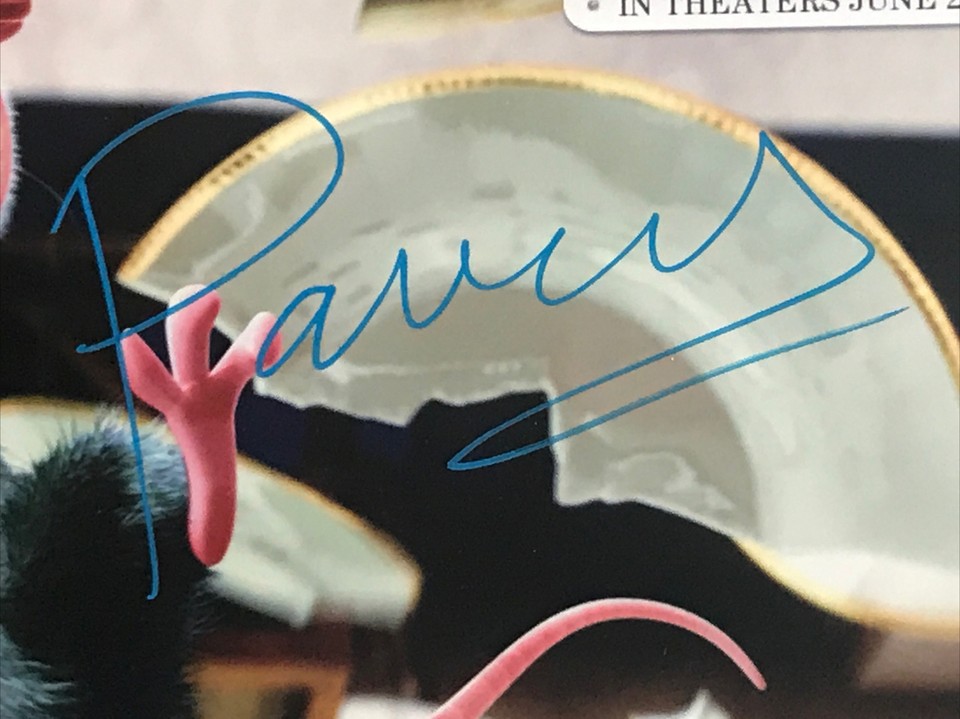 Patton Oswalt Signed Photo Ratatouille 8x10 | eBay