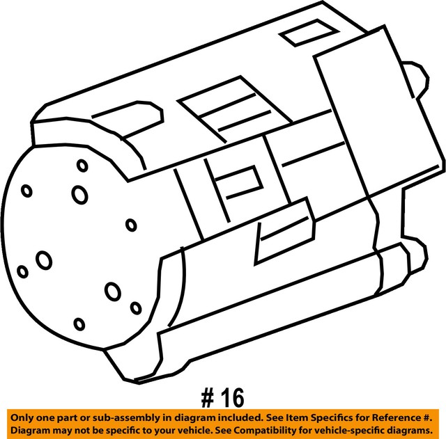GM Oem-heater Blend Door Actuator 13372987 for sale online | eBay