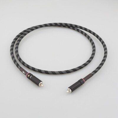 75Ohm Silver Plated HiFi Digital Coaxial Cable Self Locking RCA ...