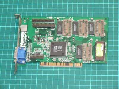 Diamond Stealth 3D 2000 Video PCI VGA card for early Pentium computer ...