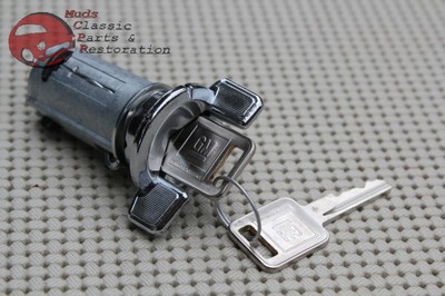 69-78 Camaro Chevelle GM Chevy Ignition Lock Cylinder w/Square Keys ...