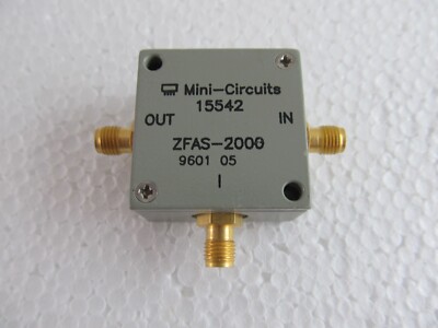 Mini-Circuits ZFAS-2000 Coaxial RF Attenuator / Switch SMA RF LAB Ham ...
