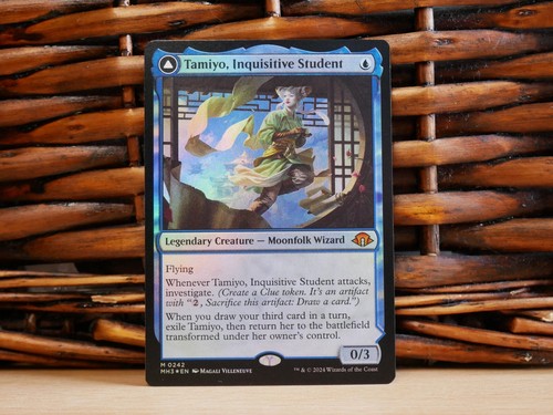 MTG Tamiyo, Inquisitive Student 0242 | FOIL MYTHIC | NM Near Mint | MH3 ...