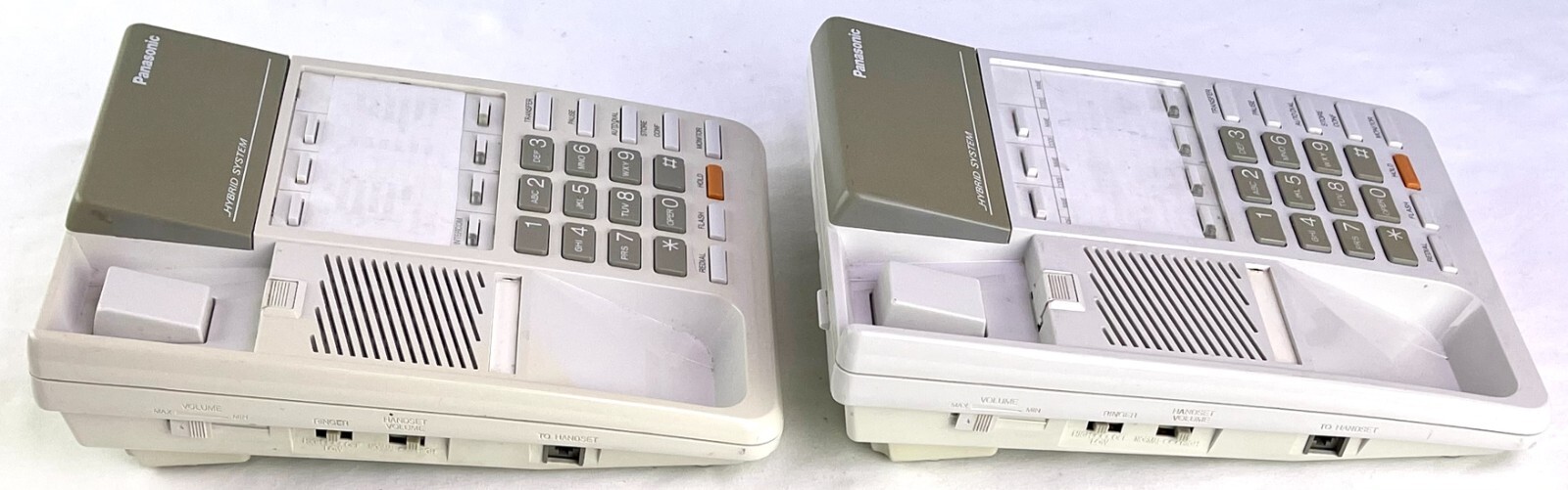 Lot Of 2 Panasonic KX-T7055 Office Speaker Phones White | eBay