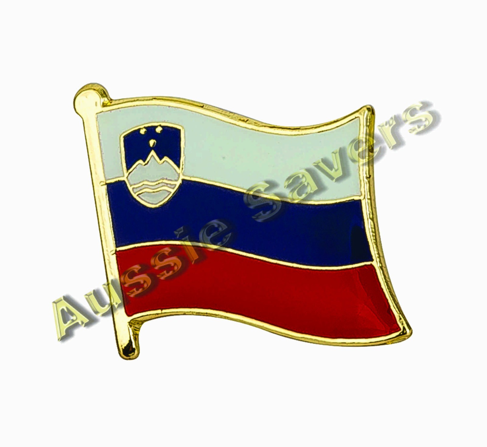 SLOVENIA FLAG PIN / BADGE - BRAND NEW | eBay