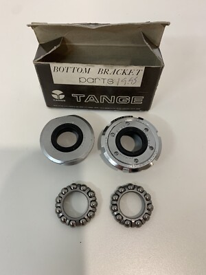 NOS Tange Bottom Bracket Cups And Bearings English Thread JIS | eBay