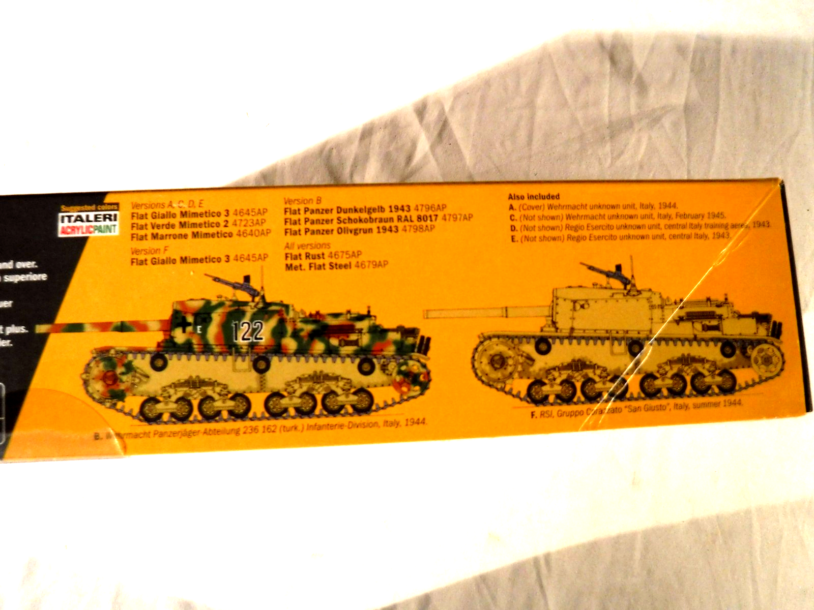 1/35 Italeri Italian WWII Semovente Tank M42 da 75/34 PE Parts # 6584 ...