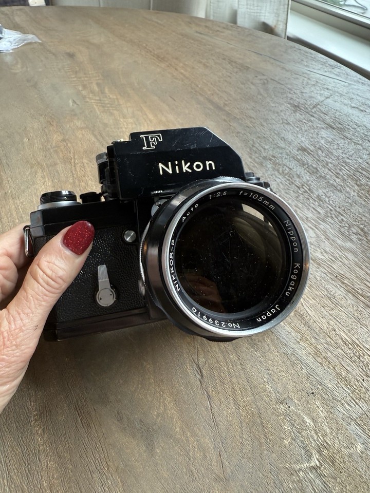 Nikon F - Vintage 60s 35mm SLR Film Camera - Photomic FTn UNTESTED | eBay