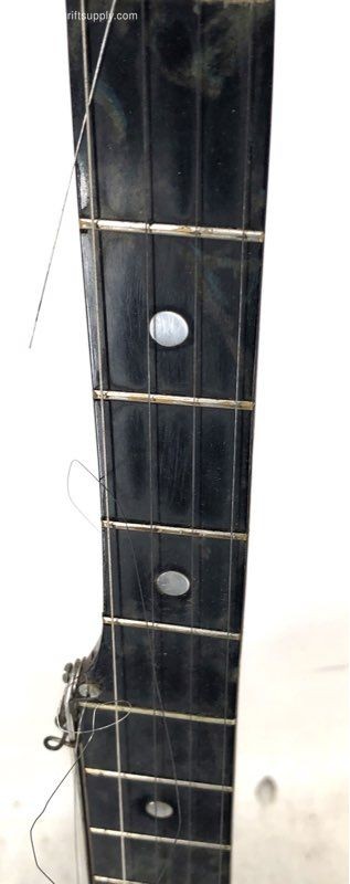 FTM 5-String Resonator Banjo Bluegrass Student Model Wood Body Dot ...