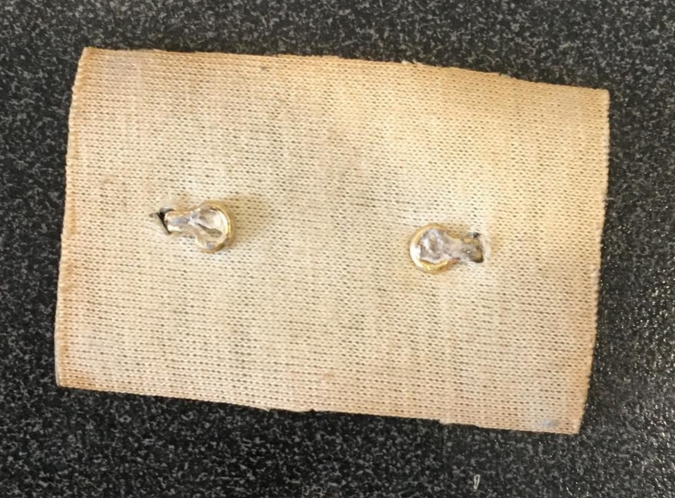 Original Rhodesia Army WO1 badge on leather Warrant Officer 1 Rhodesian ...