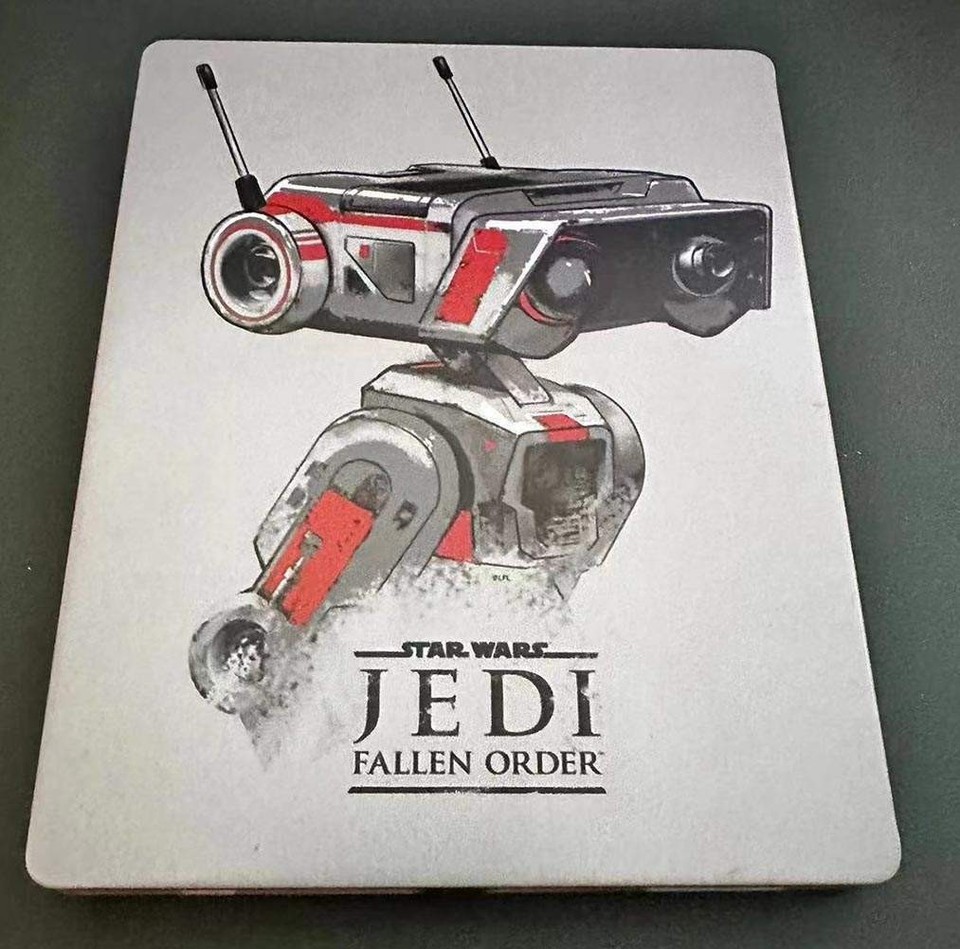 New Rare Limited Edition Star Wars Jedi Fallen Order Steelbook Case ...
