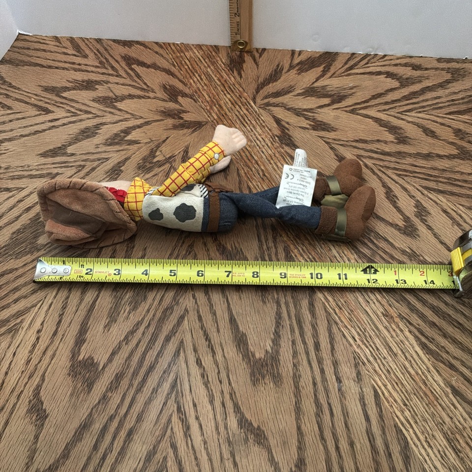 Disney Toy Story Woody Plush Cowboy Doll Disney Store Pixar 12 Inch | eBay
