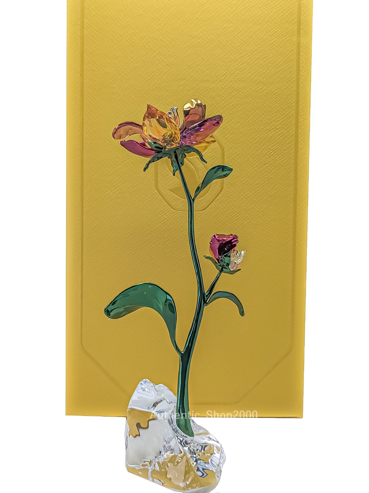 New 100% Auth SWAROVSKI Crystal Idyllia Flower Display Deco 5639886 in ...