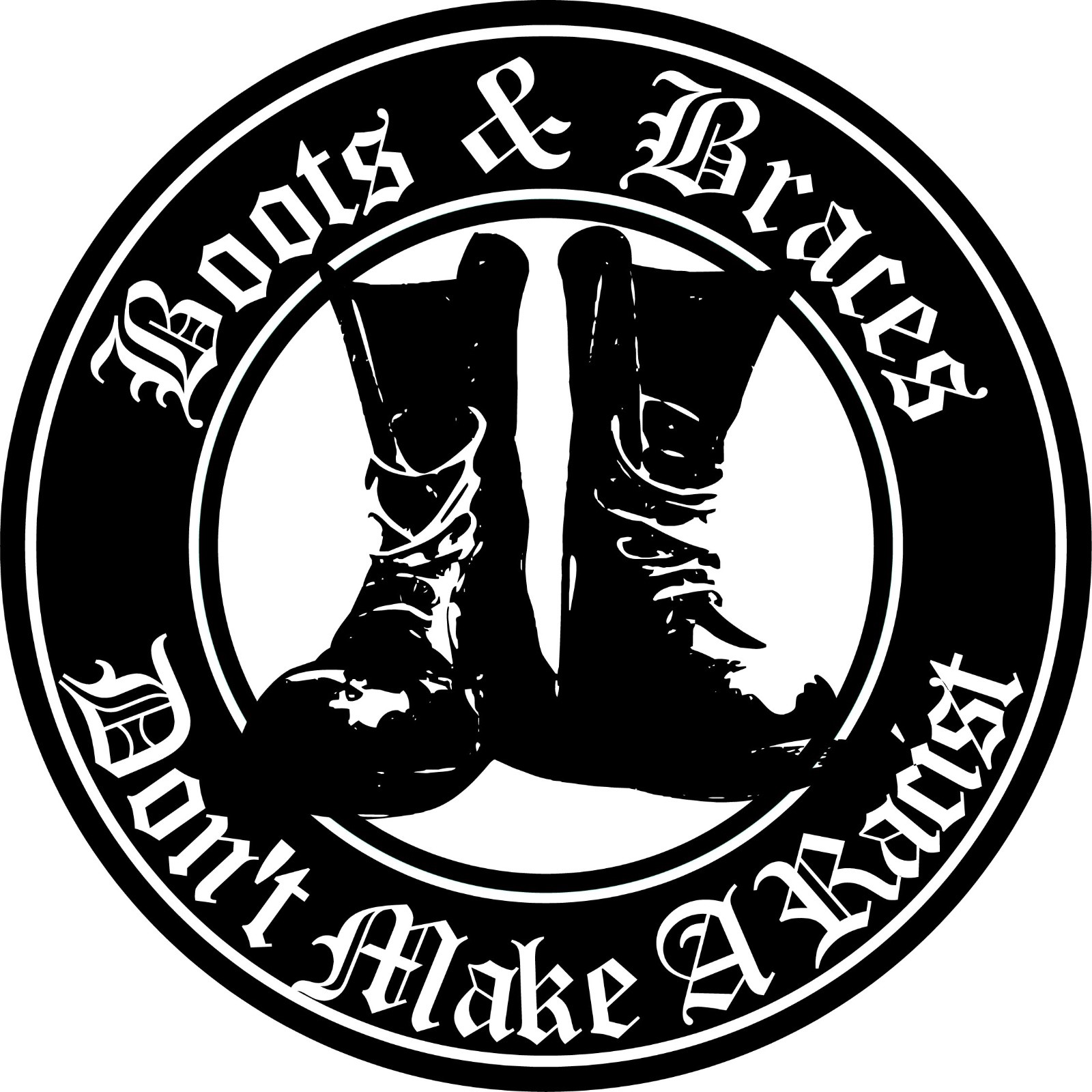 Vinyl Sticker Skinhead Boots & Braces SHARP ska window laptop punk ...