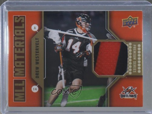 2011 Major League Lacrosse MLL Materials Premium Series Drew Westervelt ...