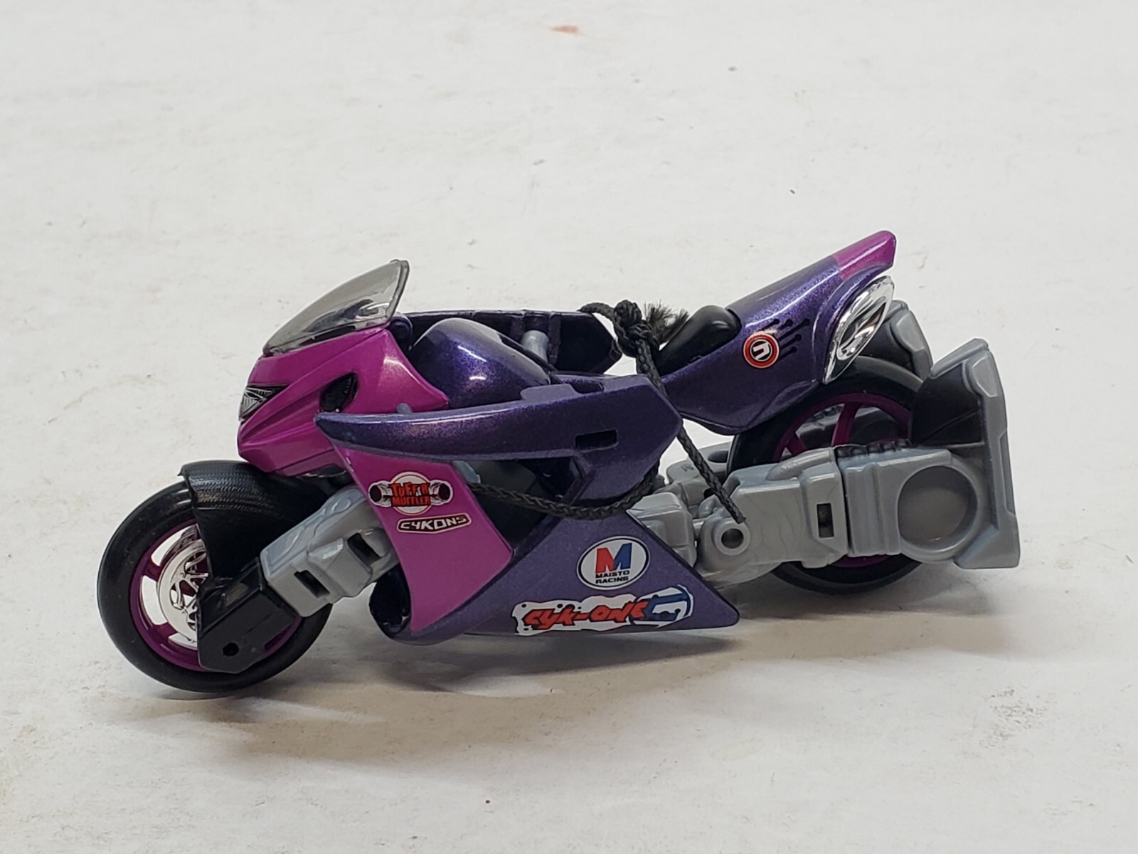 Maisto Cyk-One Cykons Transforming Motorcycle Figure Toy Loose | eBay