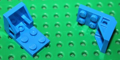 Lego Blue Bracket 3x2-2x2 ref 4598/set 6845 6825 6986 6874 1526 6871 ...