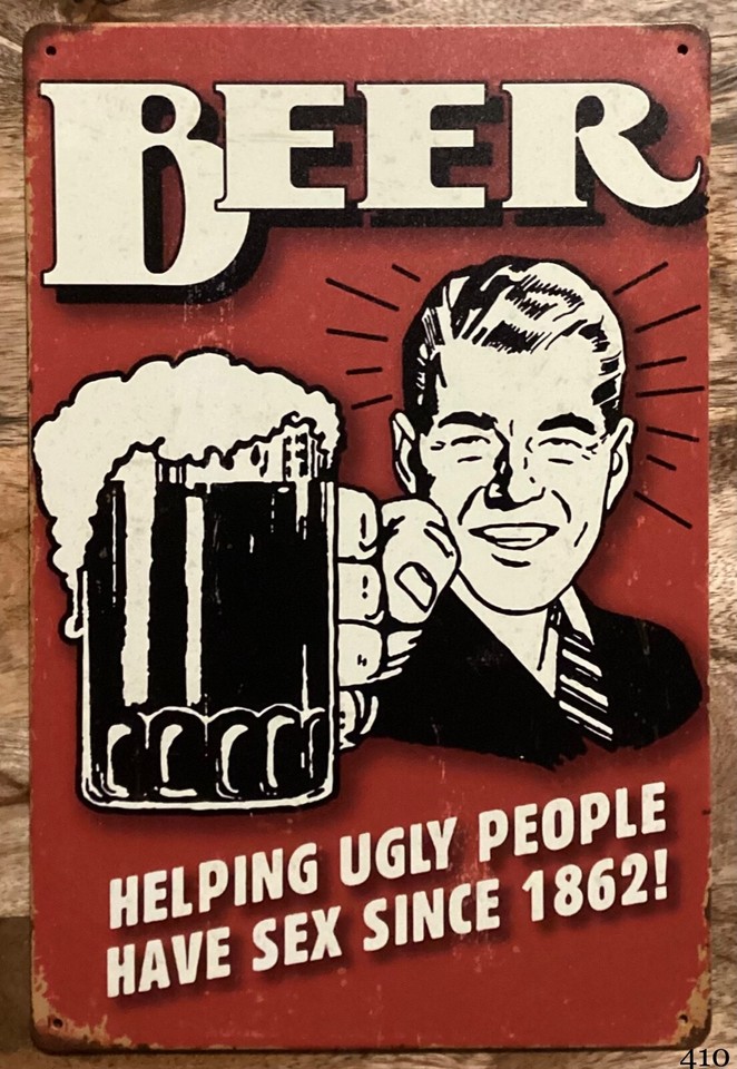 Metal Signs Vintage Retro Pub Home Bar Man cave Garage Shed Poster Beer ...