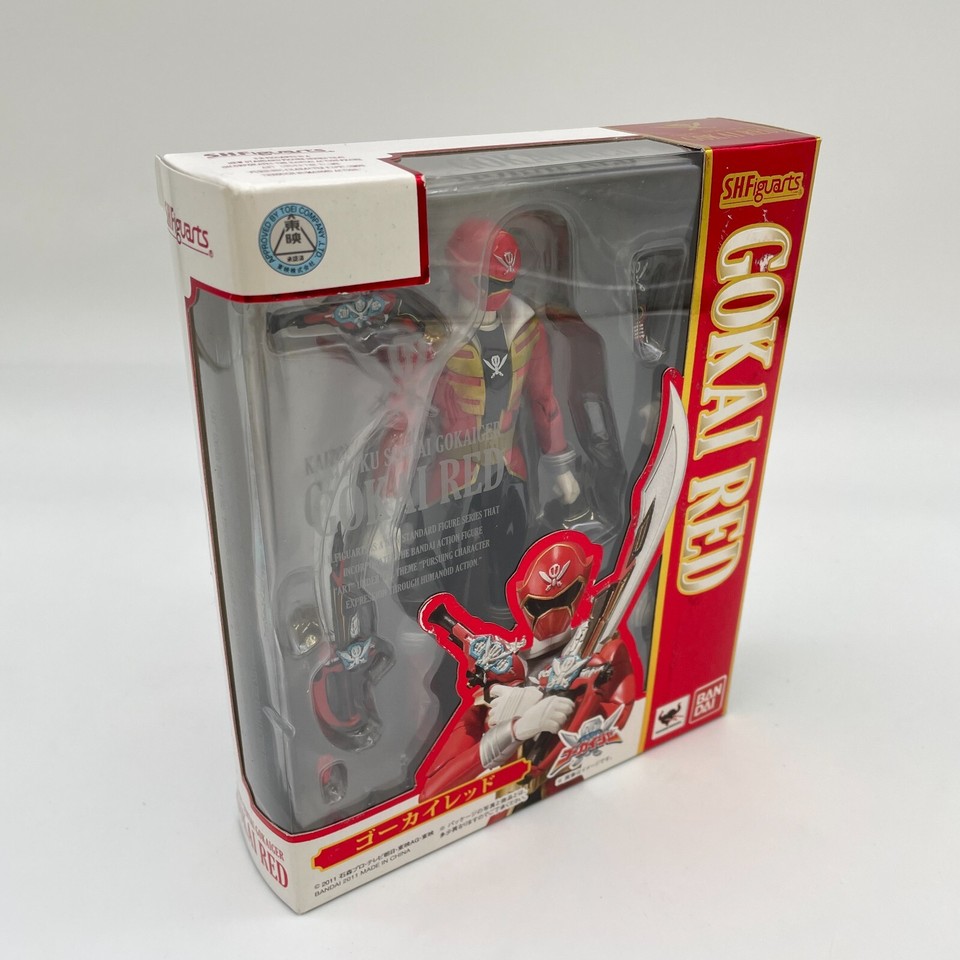S.H.Figuarts GOKAI RED Action Figure Kaizoku Sentai Gokaiger BANDAI ...