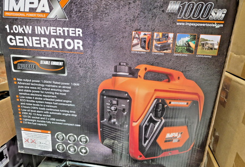 Impax IMPAX IM1000SIG 1050W Inverter Generator 230V | eBay UK