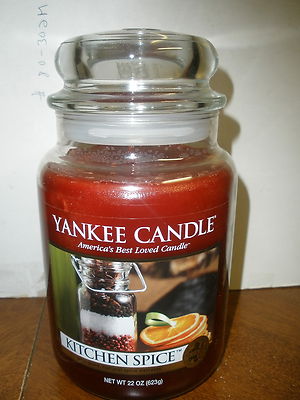 NEW 22 oz Yankee Candle Kitchen Spice | eBay
