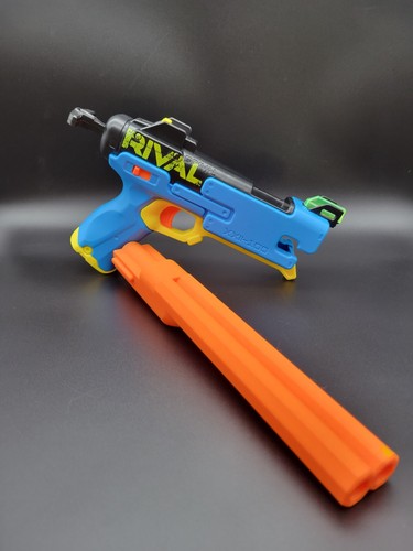 Double Barrel Mod For Nerf Rival Fate Blaster InLine Clip -6 Round 12 ...