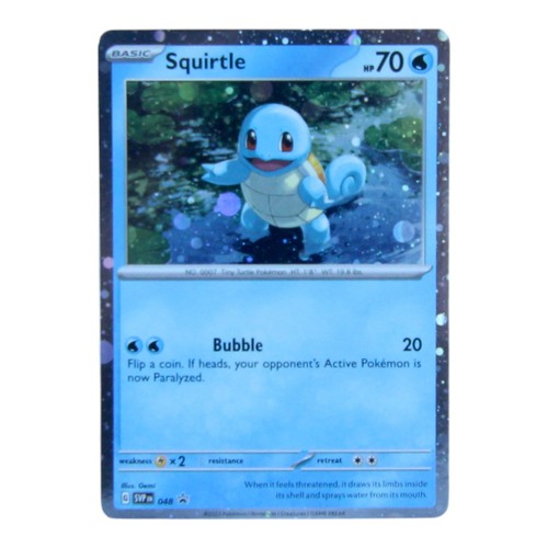 Squirtle #048 Holo - Pokémon TCG - Scarlet & Violet Promo - Near Mint ...