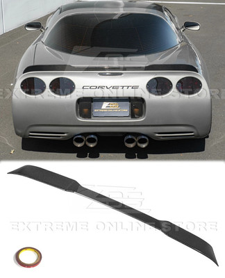 Real Carbon Fiber Spoiler Fits 97-04 Corvette C5 Trunk Wing ZR1 ...