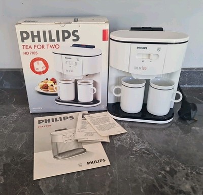 Vintage Philips Tea For Two HD 7105 Tea Maker With 2 Original Cups VGC ...