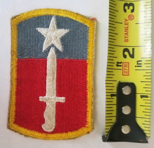 Early Embroidered Vietnam War Era US Army 201st Infantry Brigade Patch ...