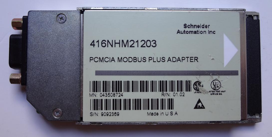 MODICON 416-NHM-212-03 416NHM21203 Modbus plus adapter PCMCIA | eBay