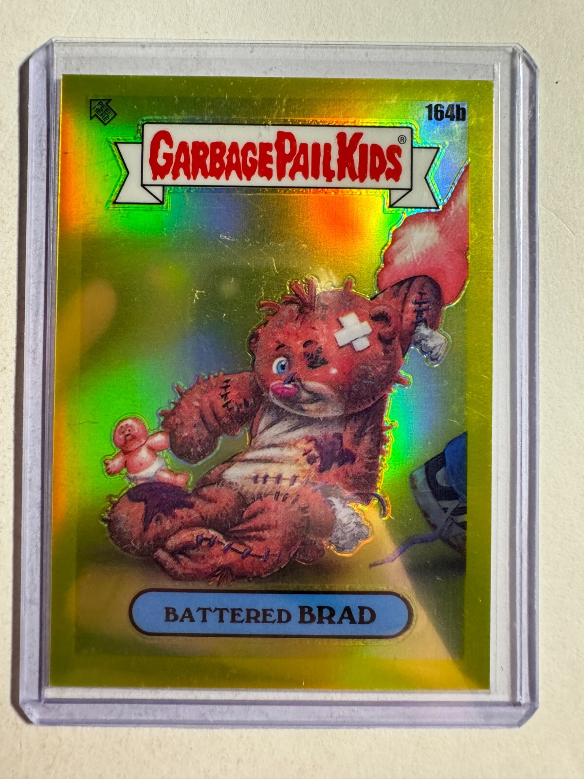 K171,688 - 2022 Topps Chrome Garbage Pail Kids Yellow #164b Battered ...